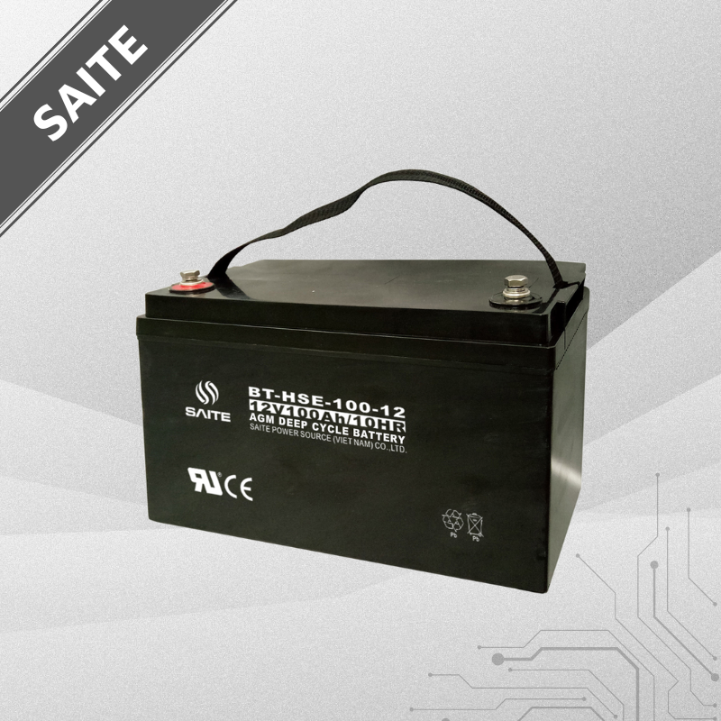 Ắc quy SAITE BT-HSE-100-12 (12V 100AH)
